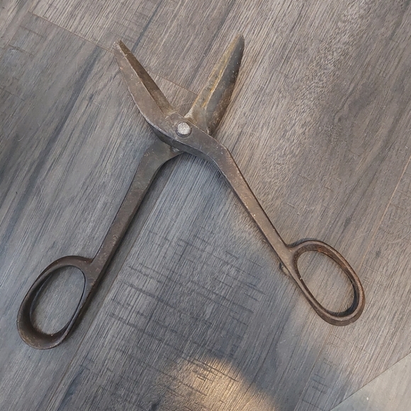 Unbranded | Other | Vintage Forged Steel 3 Straight Cut Tin Snips ...